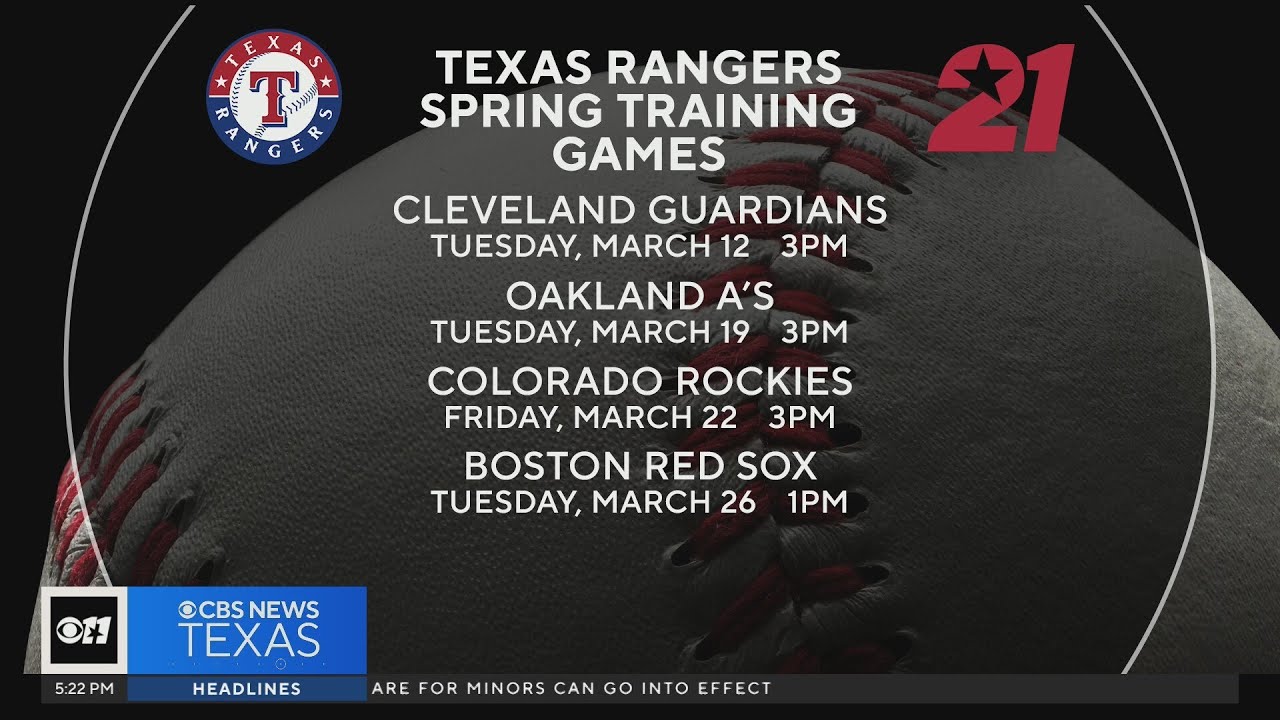 World Series Champs, TXA 21 partner to broadcast 4 spring training ...