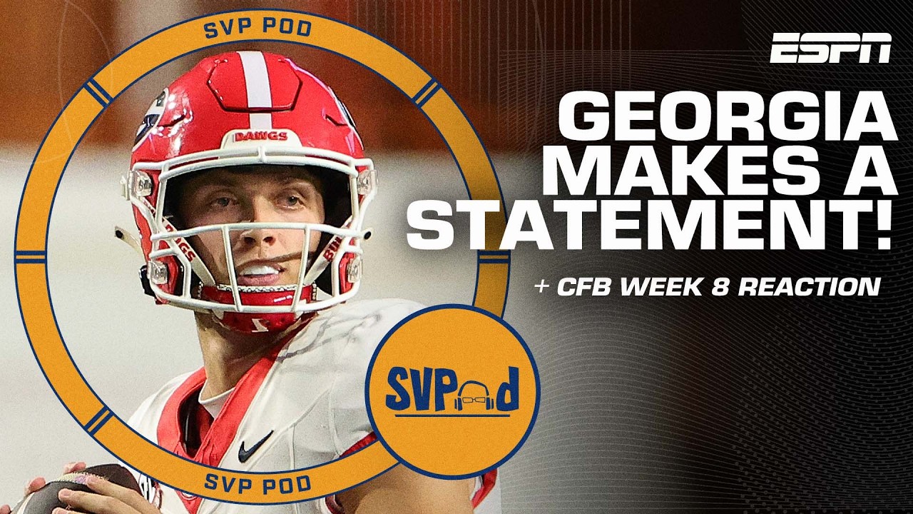 Georgia makes a STATEMENT, Tennessee knocks off Alabama & more CFB Week ...