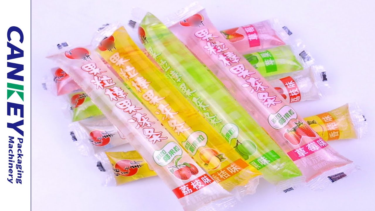 Ice Candy Making Packing Machine Philippines - YouTube