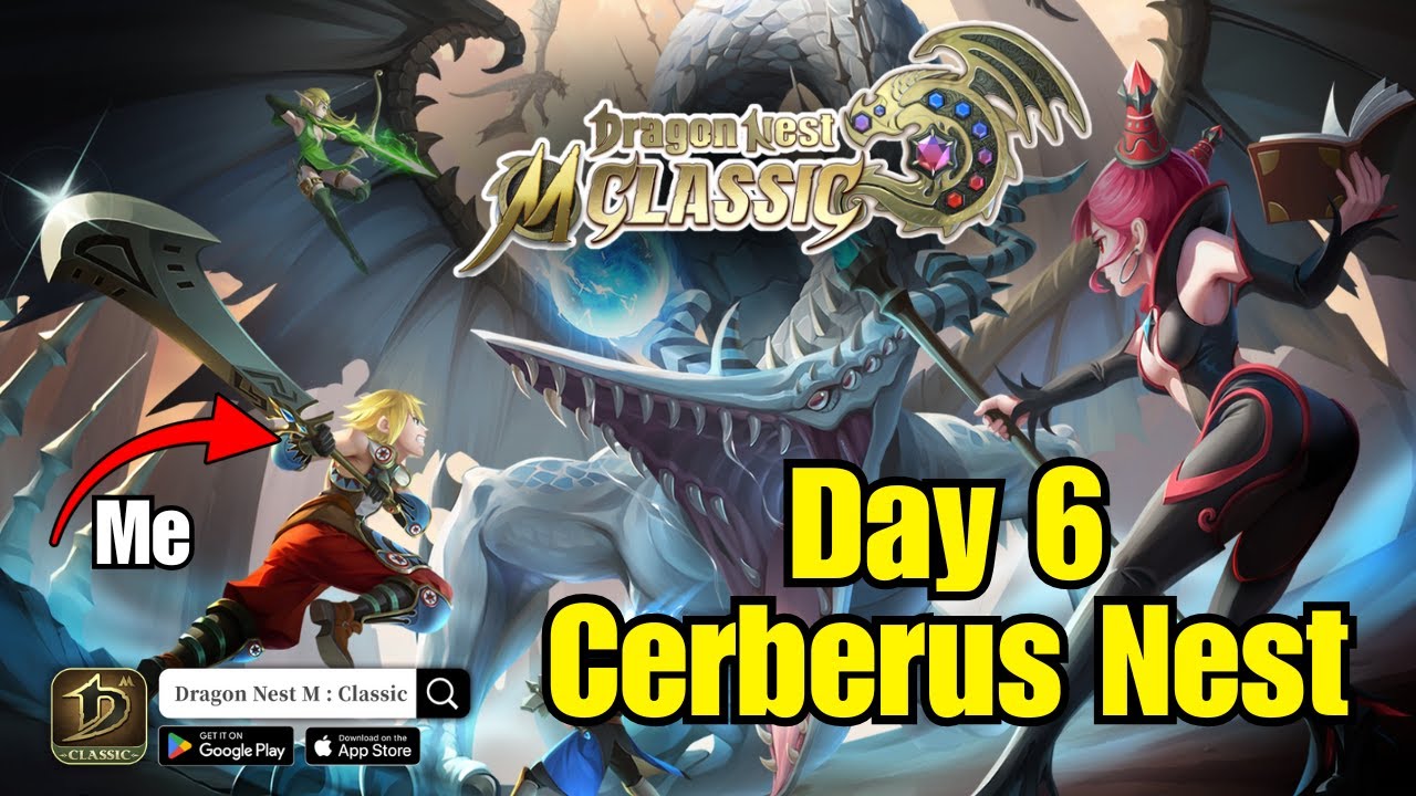 🐉 Cerberus Nest Raid Challenge – Epic Swordmaster Build! | Dragon Nest ...