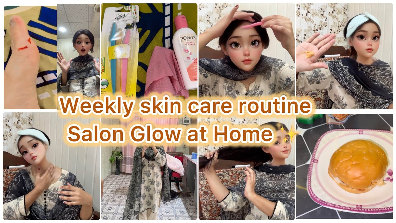 Get Salon Like Glow at Home | My Weekly Skincare Routine for Glowing ...