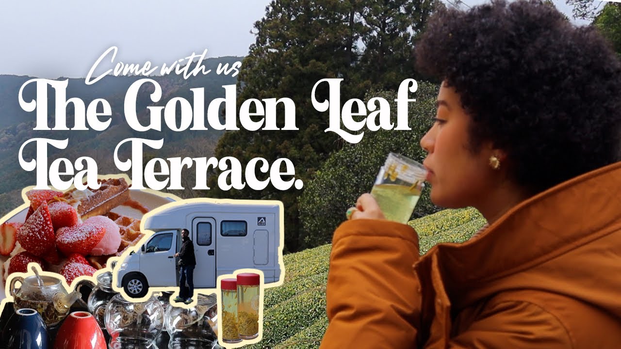 Day Trip from Tokyo! | Come with us to the World's Only Golden Leaf Tea ...