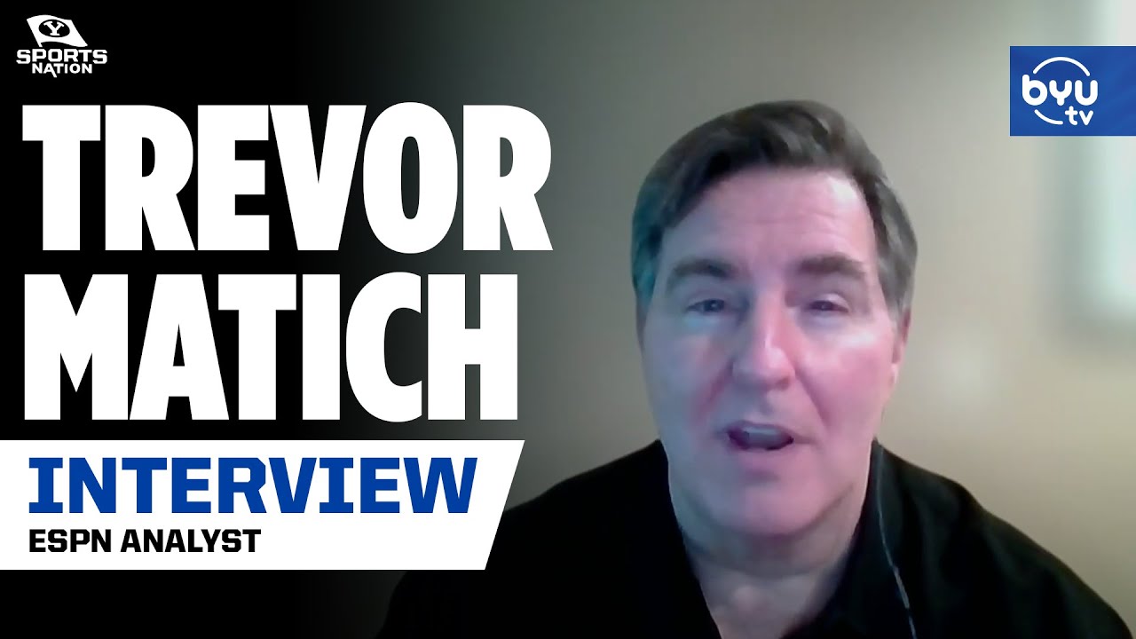 Trevor Matich talks BYU Victory over Wyoming - YouTube