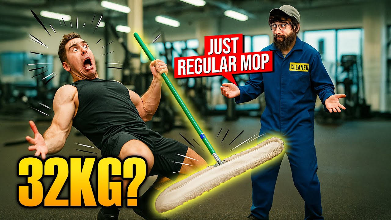 Anatoly’s Top 5 32kg Mop Lifting Pranks! 🤯💥 | Gym Reactions Are ...