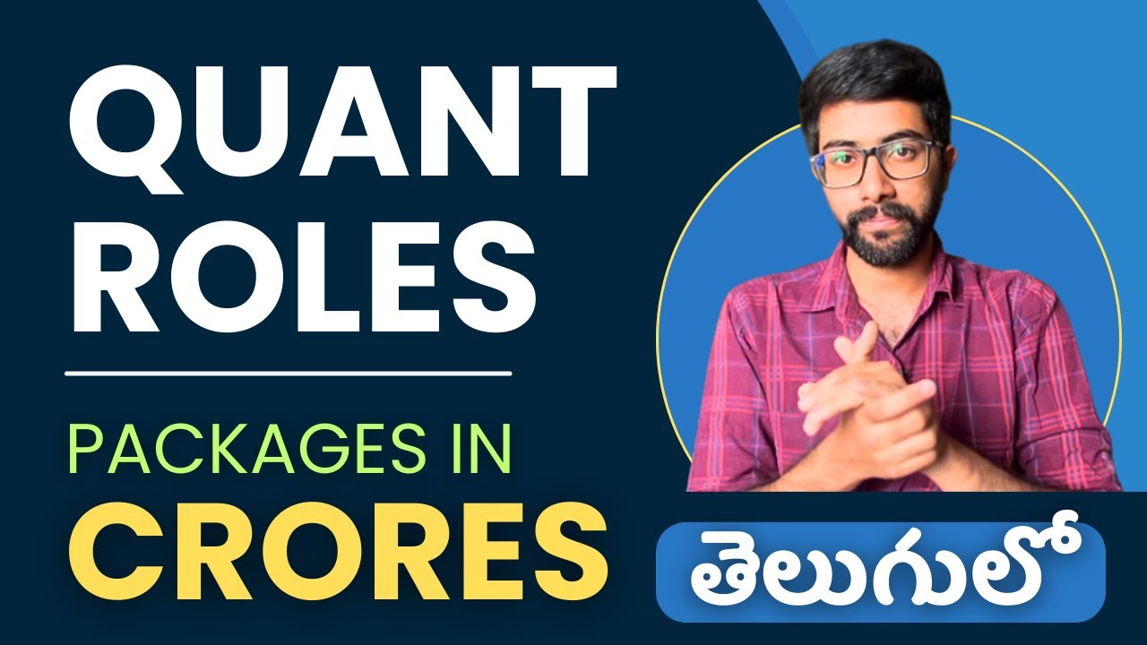 Data Science based Quant Roles Explained in Telugu | Offcampus Hiring ...