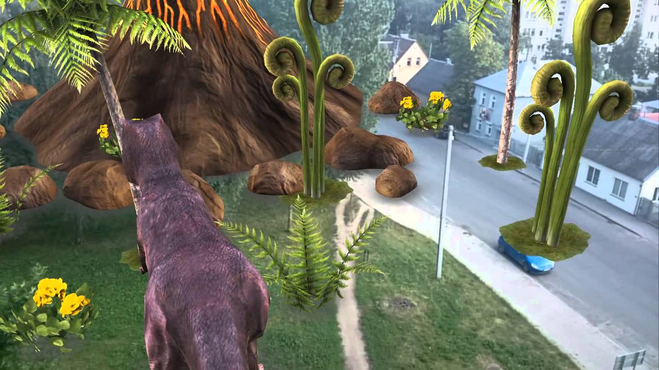 Sony Xperia Z2 AR effect sample - YouTube