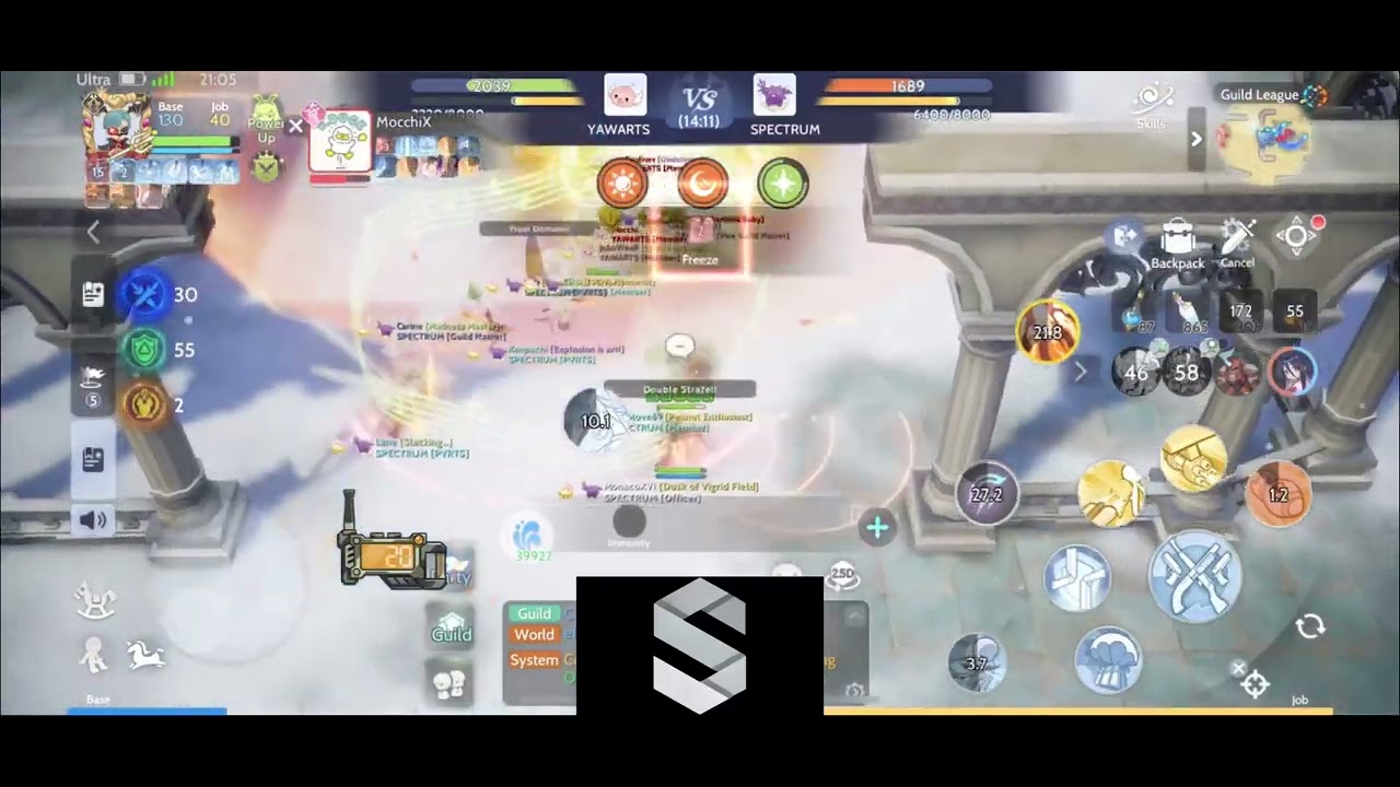 SPECTRUM vs YAWARTS | Guild League | Nightwatch | Ragnarok Origin ...