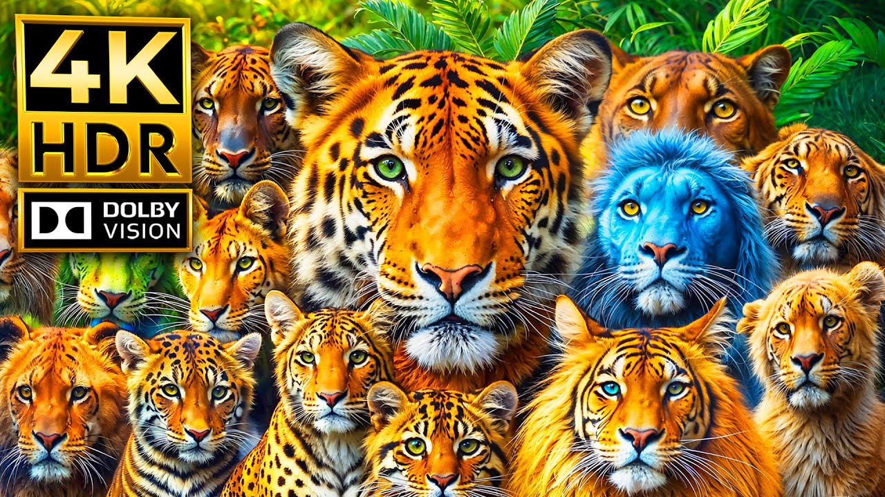 The Most Amazing Animal Videos 4K 120 FPS HDR Dolby Vision | with ...