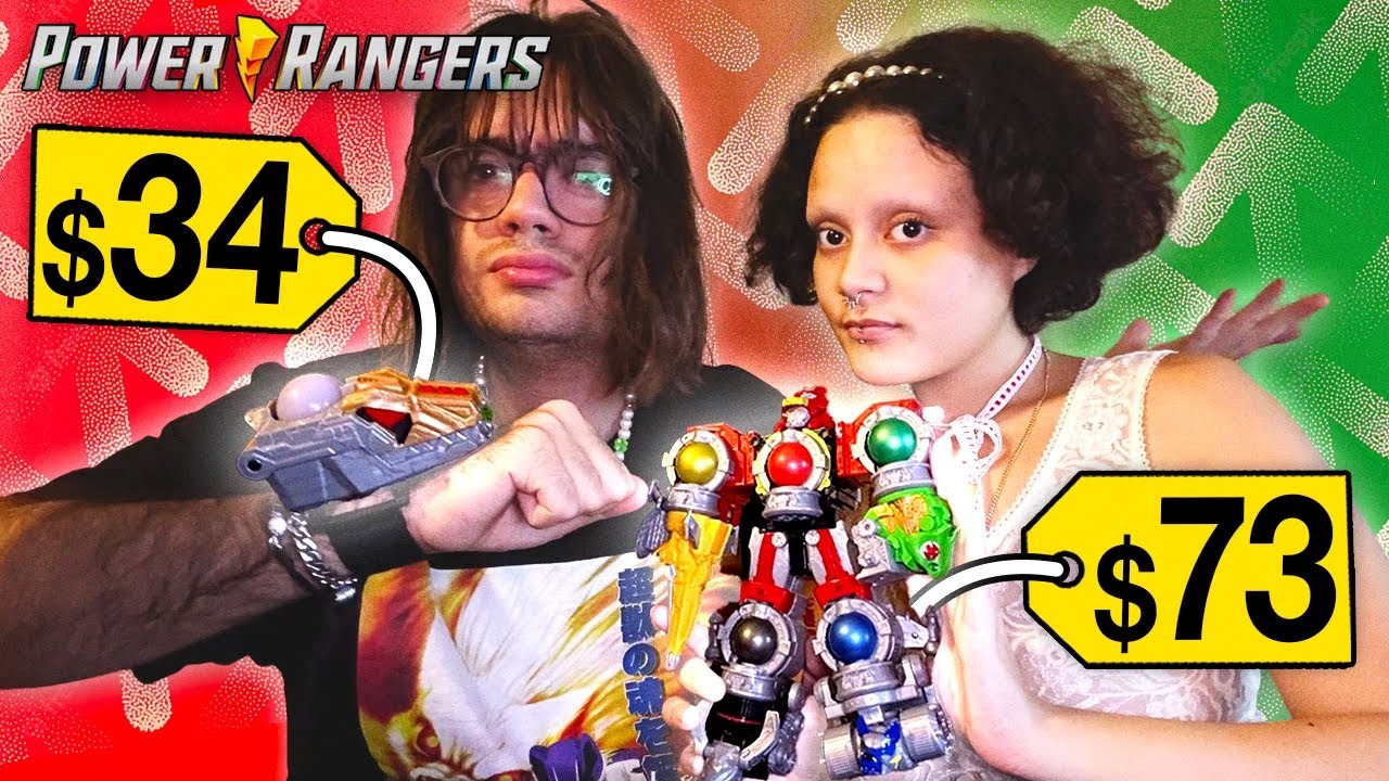 these Power Rangers toys are too expensive... - YouTube