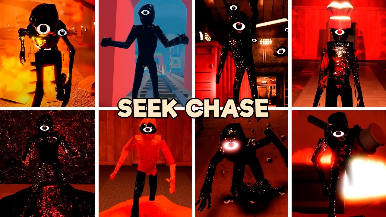 DOORS Seek Chase VS 40 Different Seek Chases - YouTube