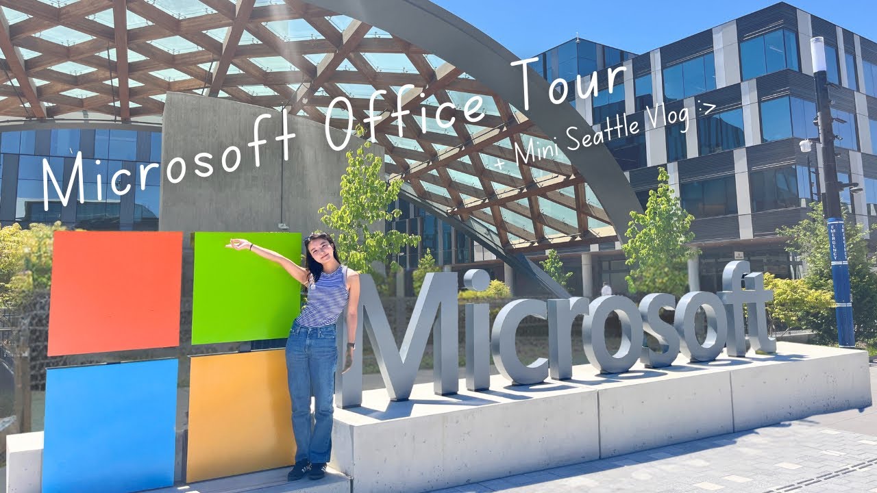 🇺🇸VLOG 세계 1위 기업, Microsoft 마이크로소프트 본사는 어떨까? + 시애틀 여행, 마운틴 레이니어 네셔널 파크 ...