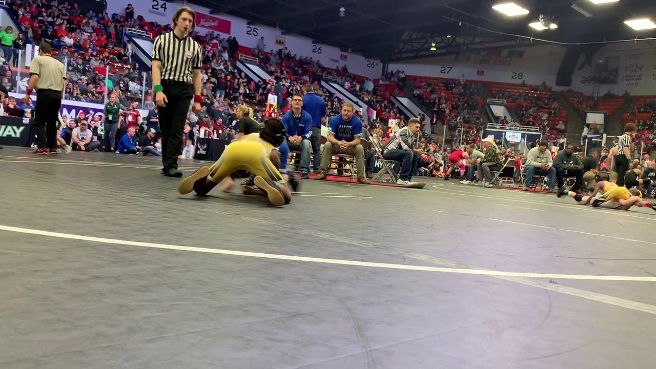 Marcus Hayes wins states - YouTube