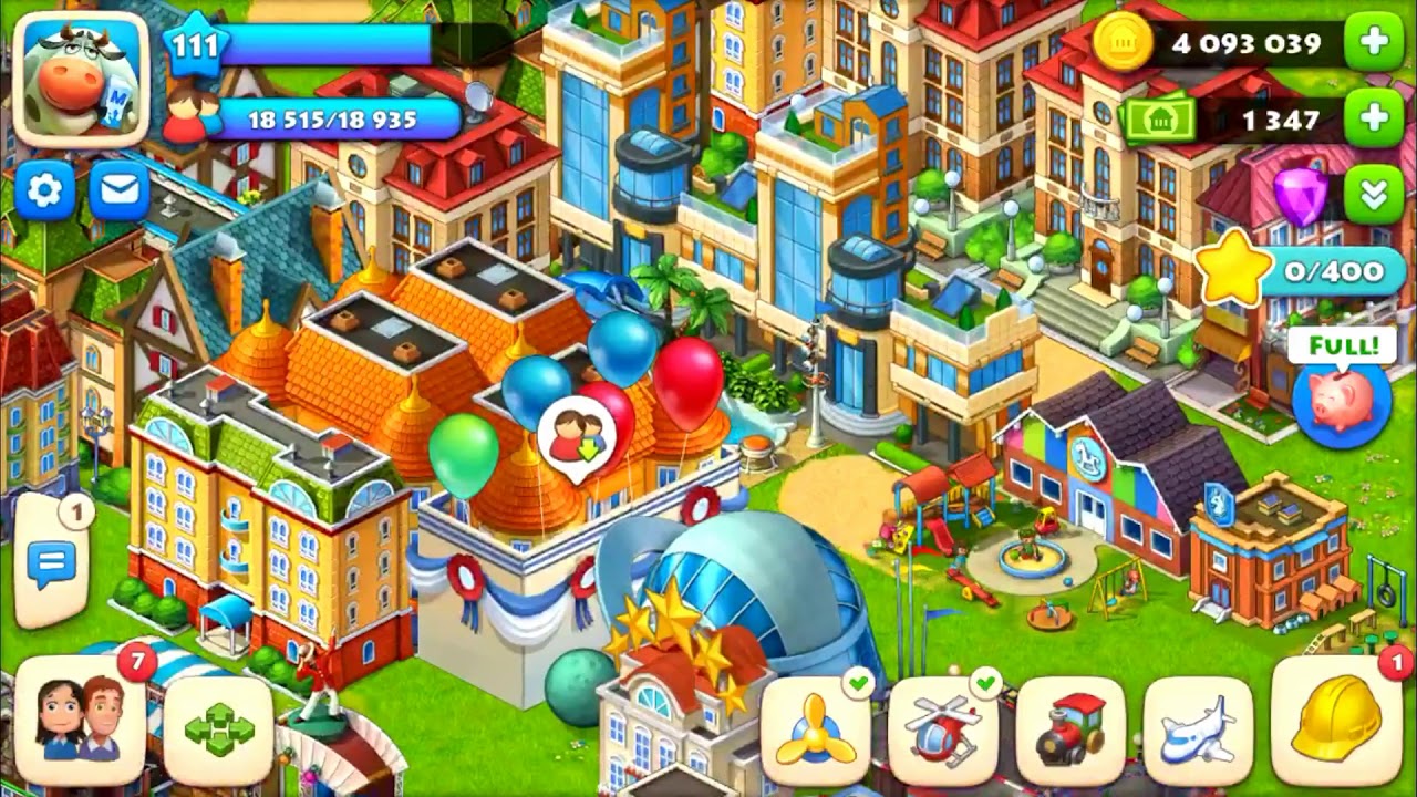 TOWNSHIP LEVEL 111 MAX POPULATION REACHED GAMEPLAY # 4 - YouTube