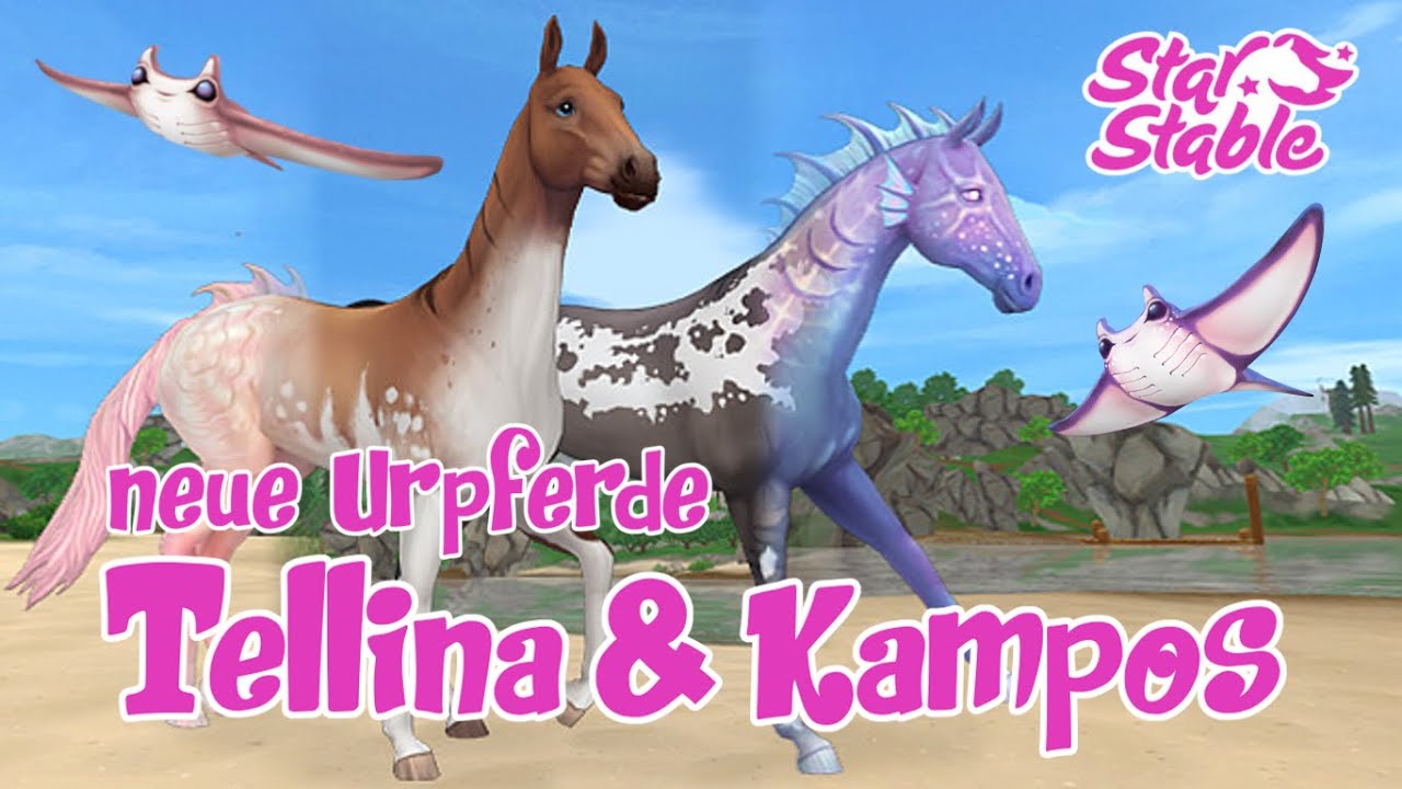 Star Stable [SSO] Tellina und Kampos sind da (neue Urpferde + Haustiere ...