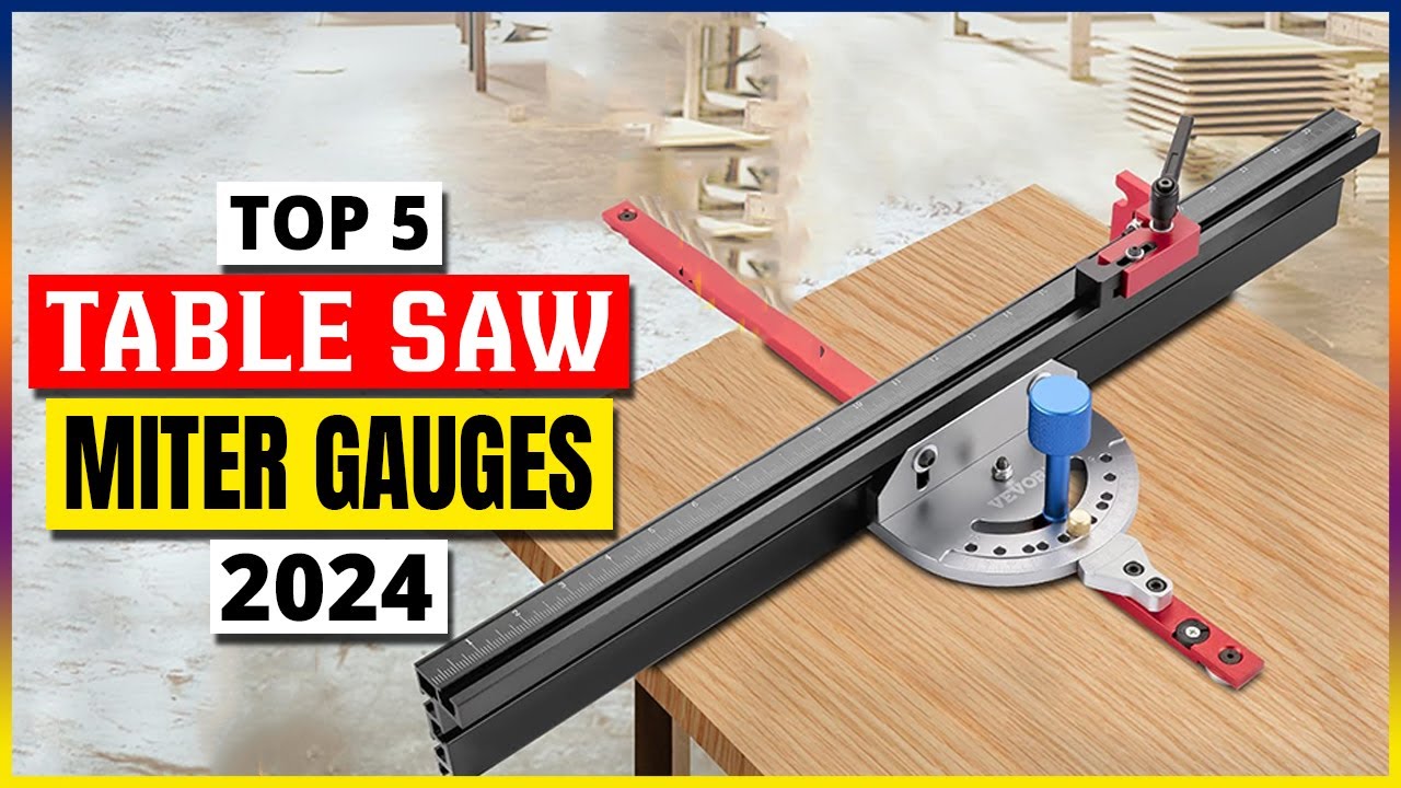 5 Best Table Saw Miter Gauges 2024 | Comprehensive Guide - YouTube