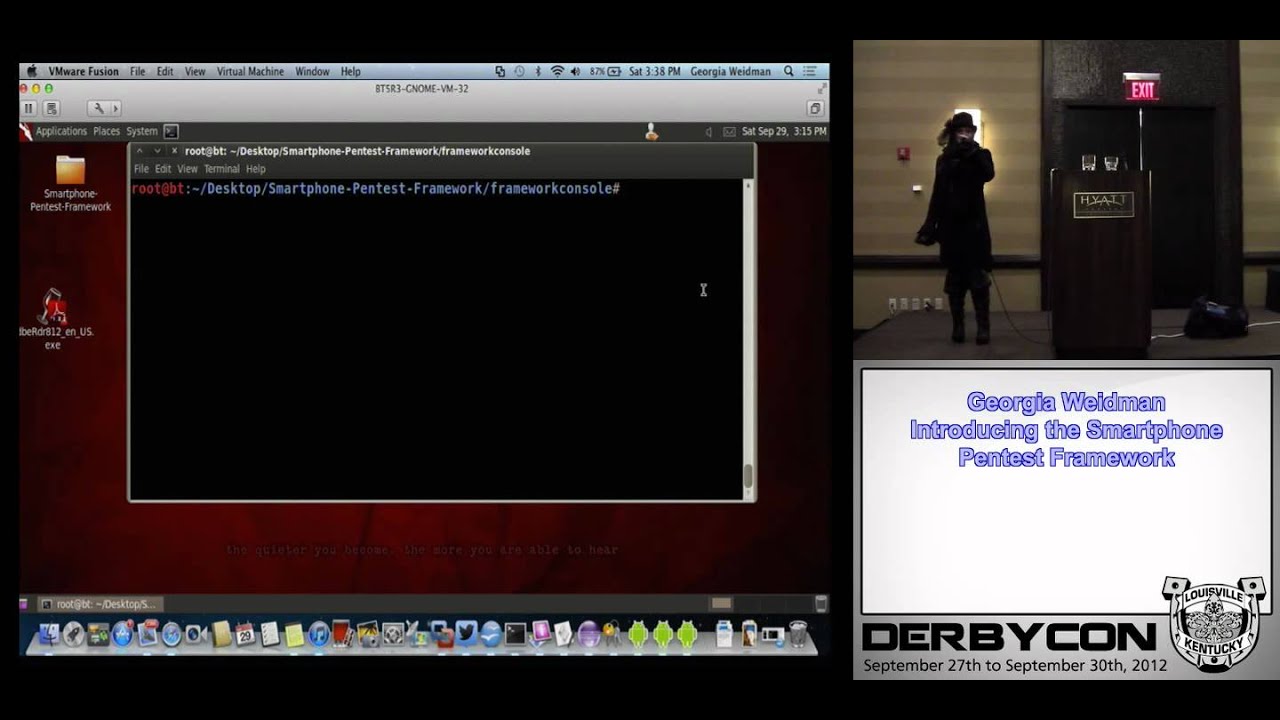 1 2 7 Georgia Weidman Introducing the Smartphone Pentest Framework ...