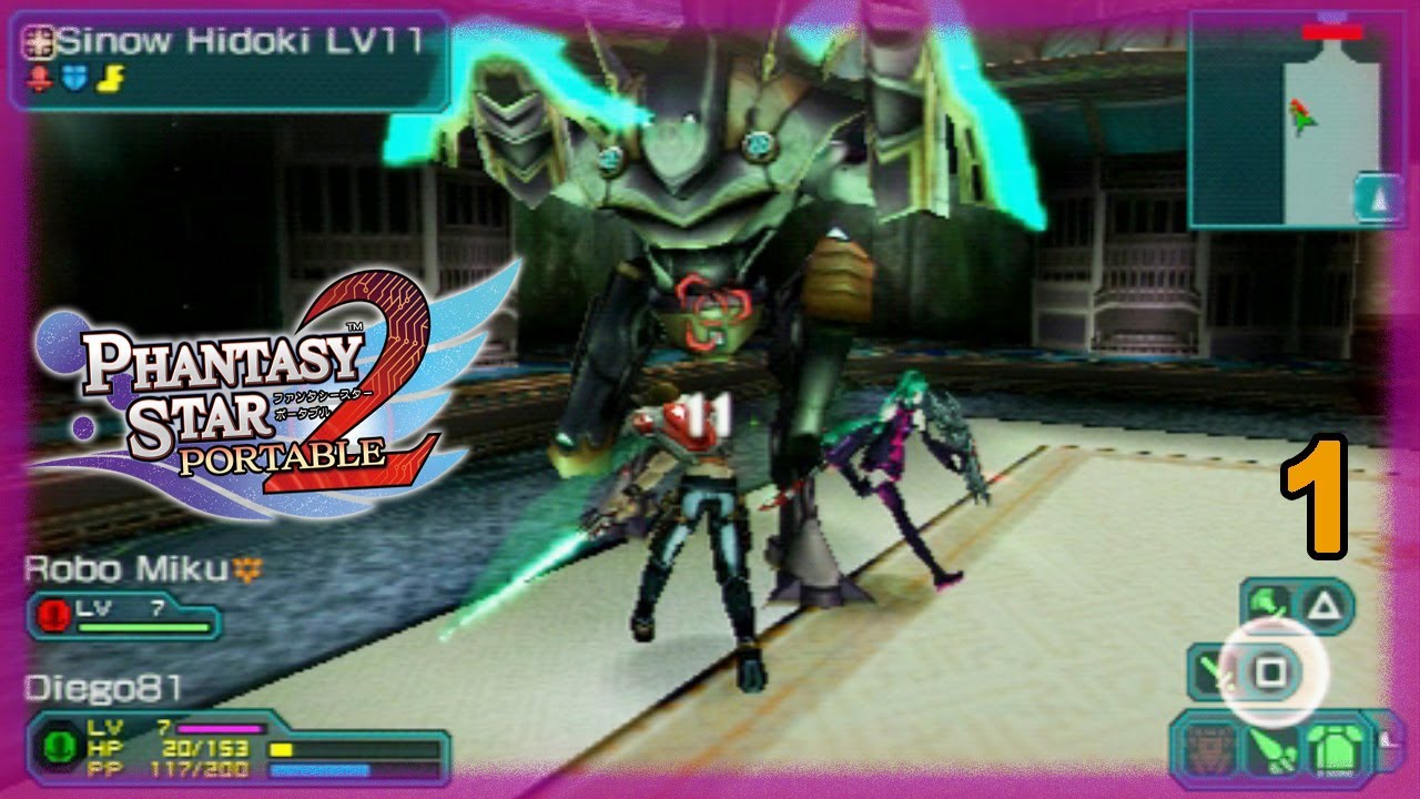 Phantasy Star Portable 2 | PSP Multiplayer via Adhoc Party 2-Player Co ...