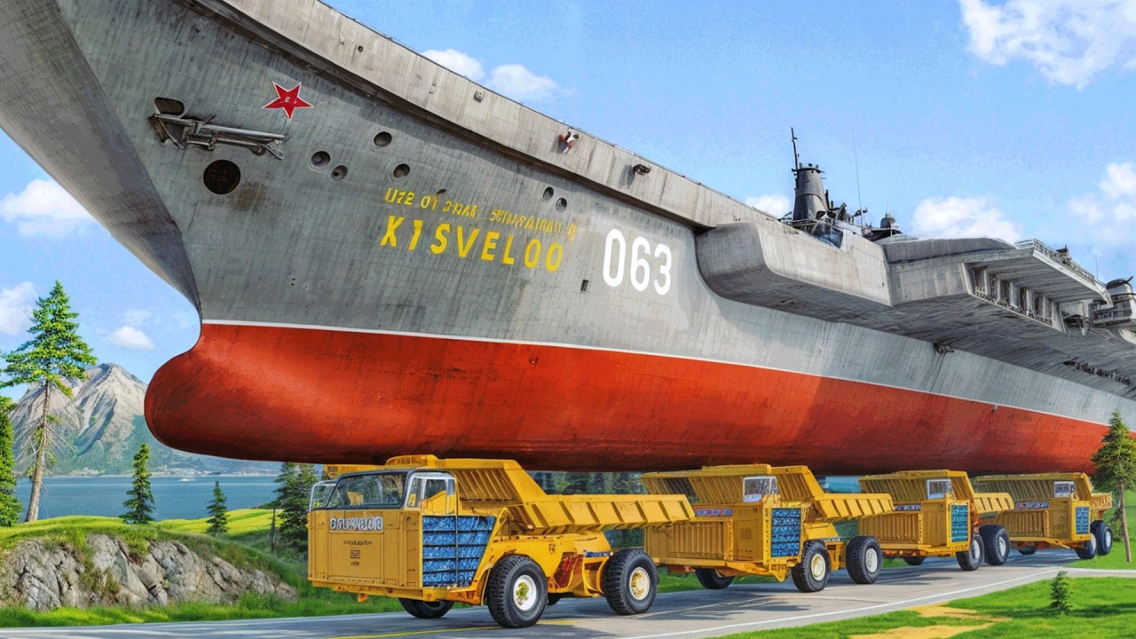 HOW to MOVE the BIGGEST SHIP in the WORLD | BeamNG.drive - YouTube