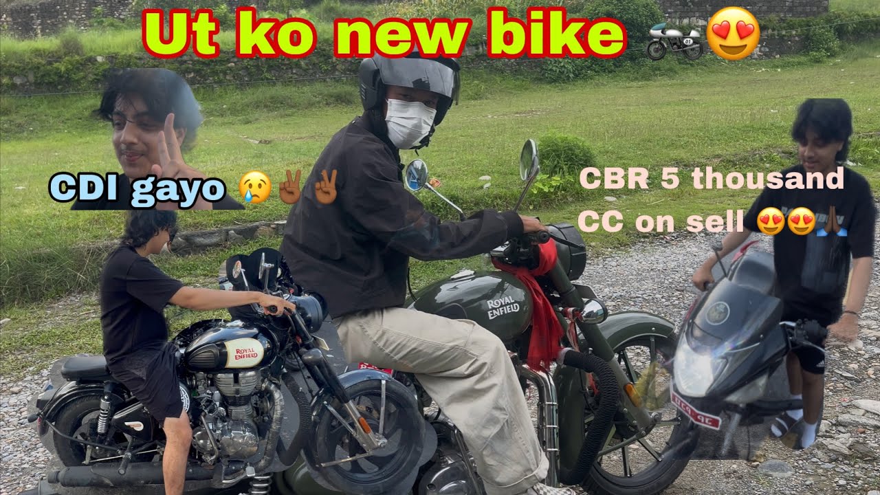 Pokhreli samdi ko new bike 🏍️ || Pokhara ko One piece bike ko CDI gayo ...