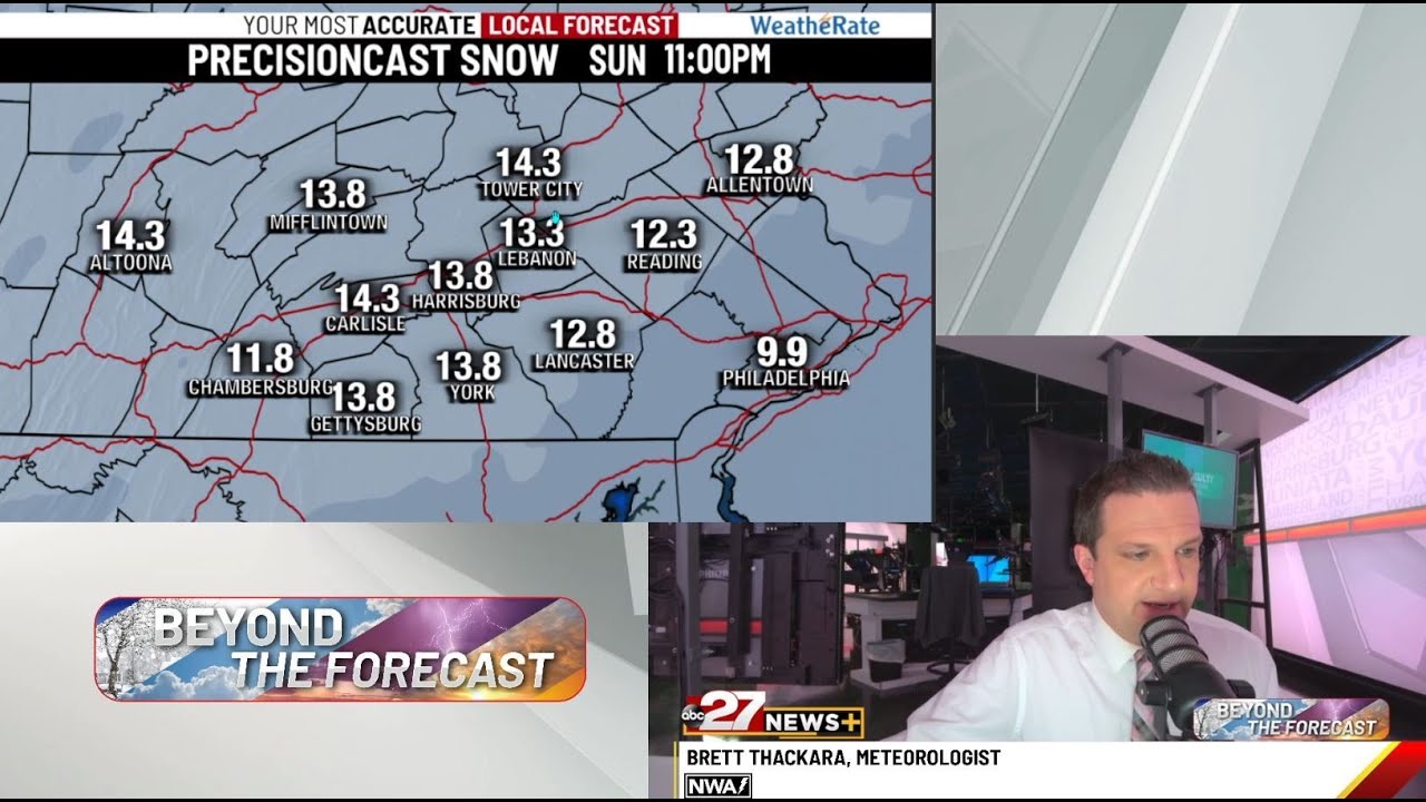Brett's Beyond The Forecast: Tracking Sunday's Winter Storm - YouTube