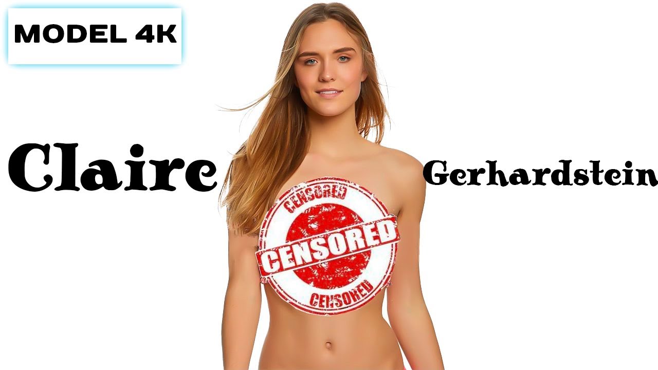She tries on different swimsuits🔥 Claire Gerhardstein 18+ | 4K - YouTube