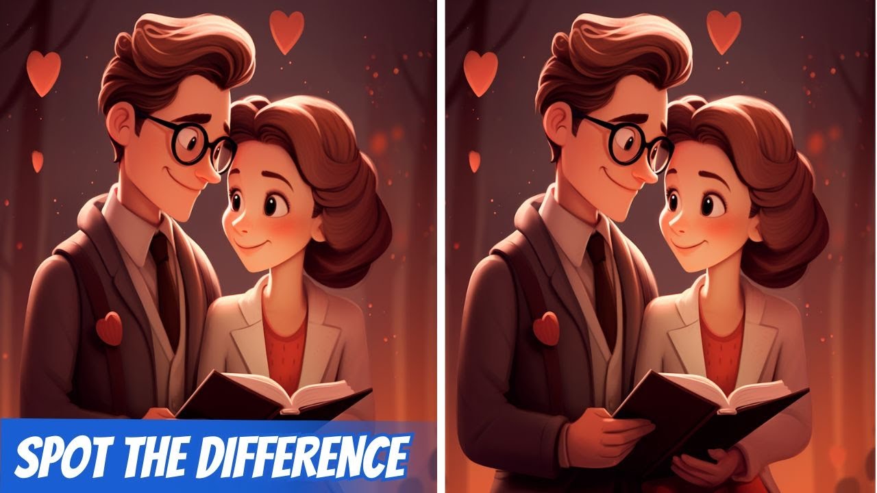 SPOT THE DIFFERENCES: Can you Spot Them ALL? Quiz Game - YouTube