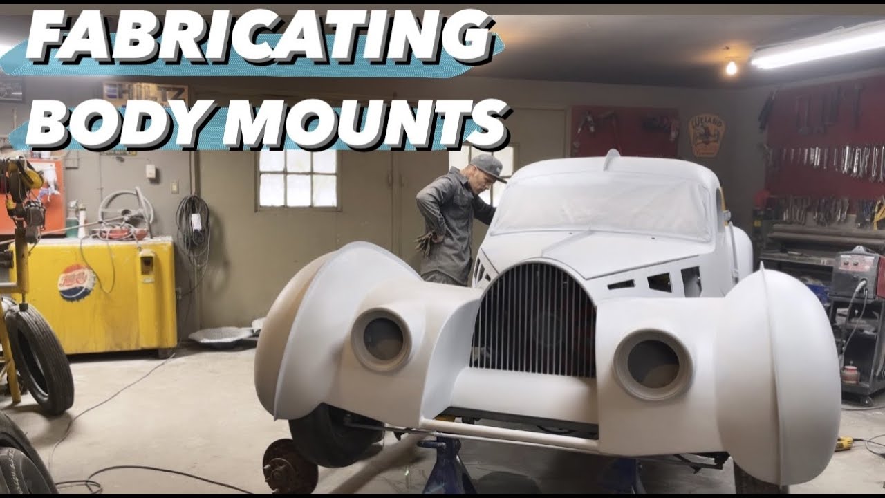FABRICATING BODY MOUNTS - YouTube