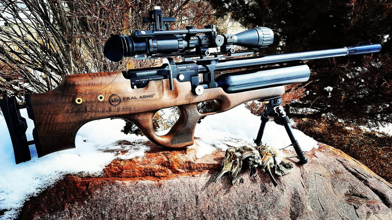 Kral Puncher Knight 22 Review. 70 Yard Group at the end of the video ...