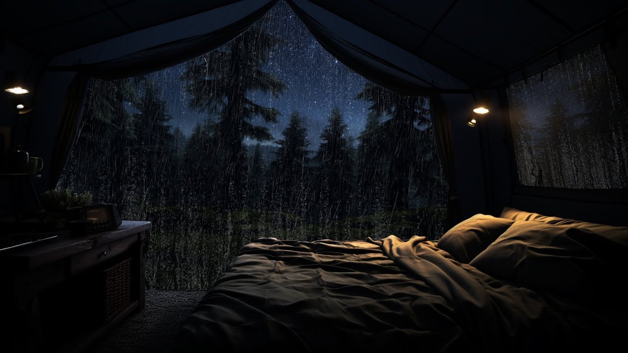 Rain Sounds for Sleeping | Try Listening For 5 Minutes & Fall Asleep ...
