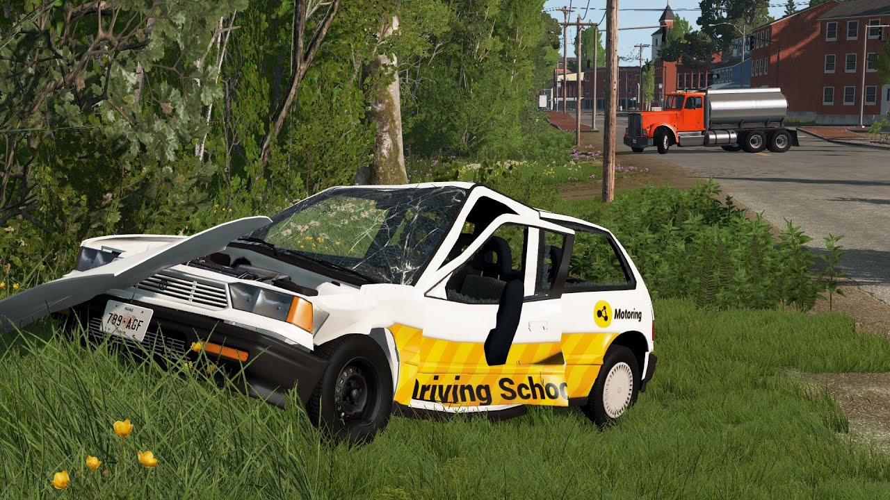 Student Driver Fails & Crashes 10 | BeamNG.drive - YouTube