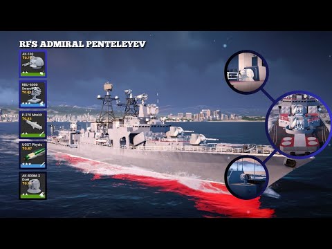 The Most Powerful Destroyer In This Game | RFS Admiral Penteleyev ...
