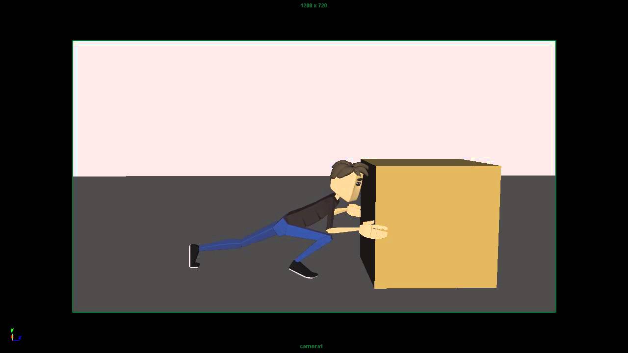 Brittanimation: Animation 2 - Push - YouTube
