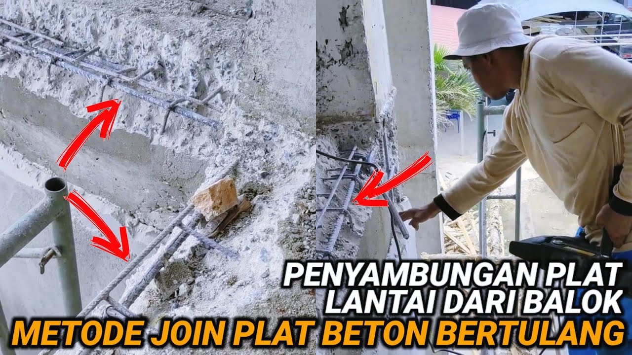 METODE PENYAMBUNGAN PLAT LANTAI BETON STRUKTUR DARI BALOK BETON YANG ...