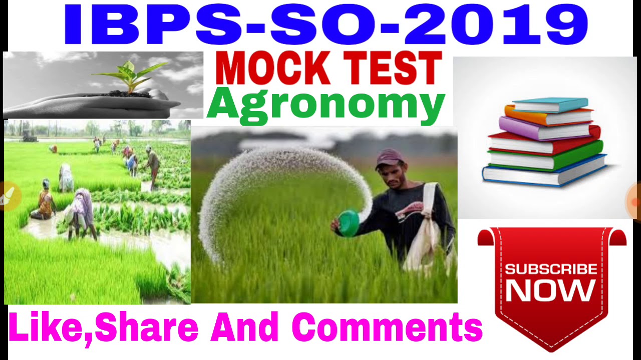 AGRICULTURE FIELD OFFICER#AFO #IBPS-SO-2019 #AFO - YouTube