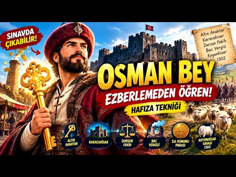 Osman Bey Dönemi Hafıza Tekniğiyle! | KPSS-TYT Tarih