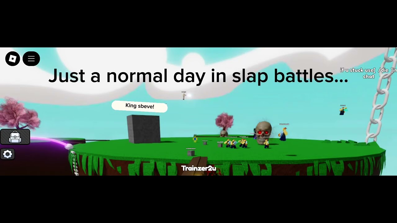 Just a normal day in slap battles - YouTube