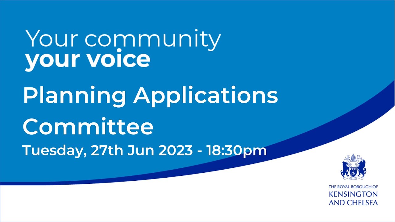 Planning Applications Committee 27th June 2023 YouTube planning-applications-committee-27th-june-2023-youtube