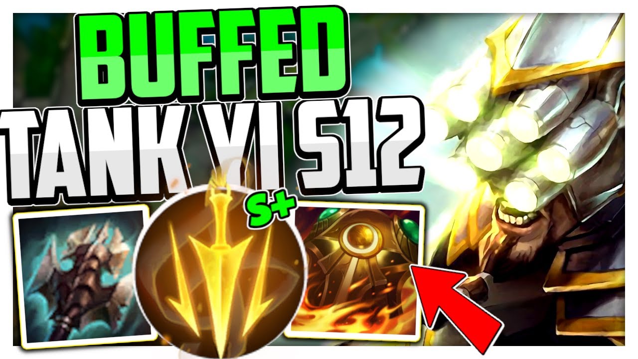 BUFFED LETHAL TEMPO MAKES TANK MASTER YI S+ TIER! | Master Yi Season 12 ...