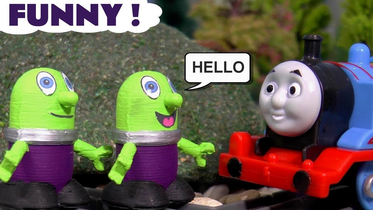 Funny Funlings Toys In Stories with Thomas The Tank Engine - YouTube