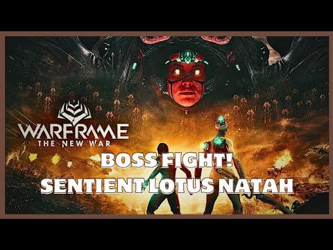 The Final Showdown! Boss Fight: Sentient Lotus | Warframe: New War ...