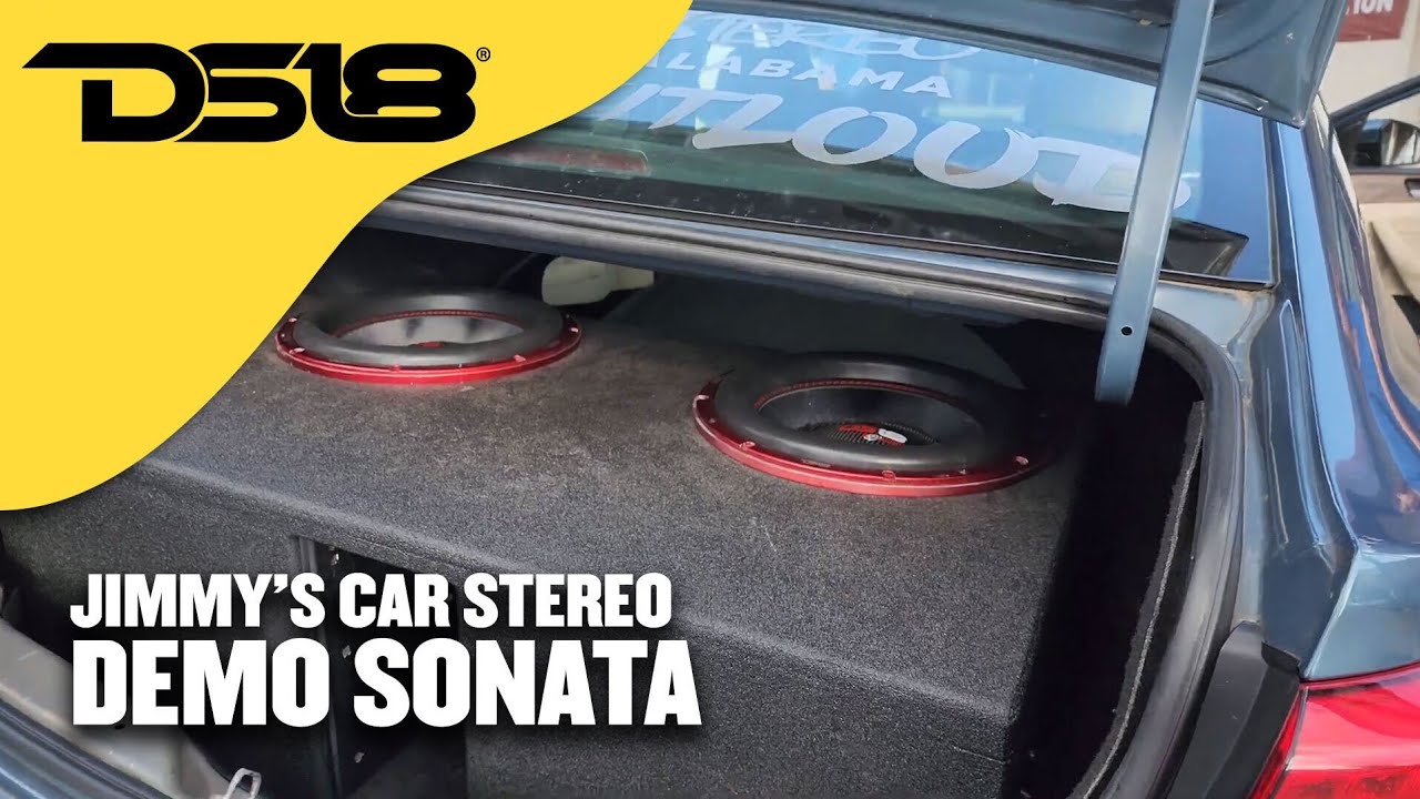 DS18 @Jimmy's Car Stereo Demo Sonata - YouTube