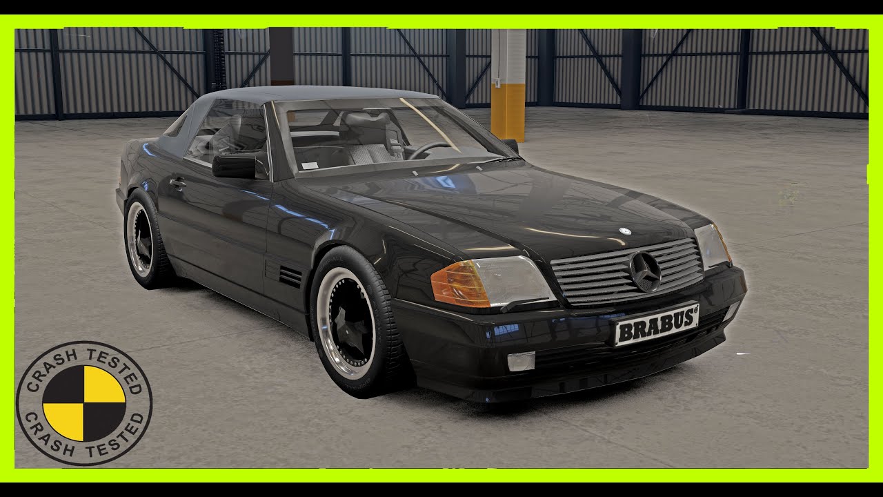 Mercedes-Benz SL-Class | BeamNG.Drive | TEST CAR + DOWNLOAD - YouTube