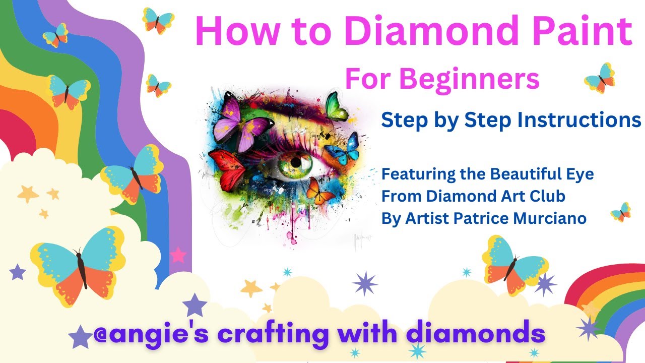 How to Diamond Paint Step by Step Beginner Instructions 💎 # ...