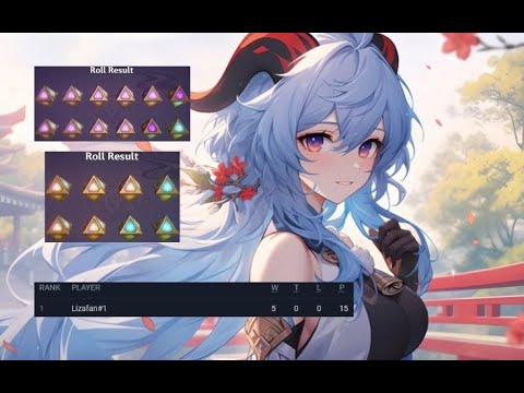 Abyss lector and Ganyu HIGHROLLING EVERY GAME to win the tournament ...