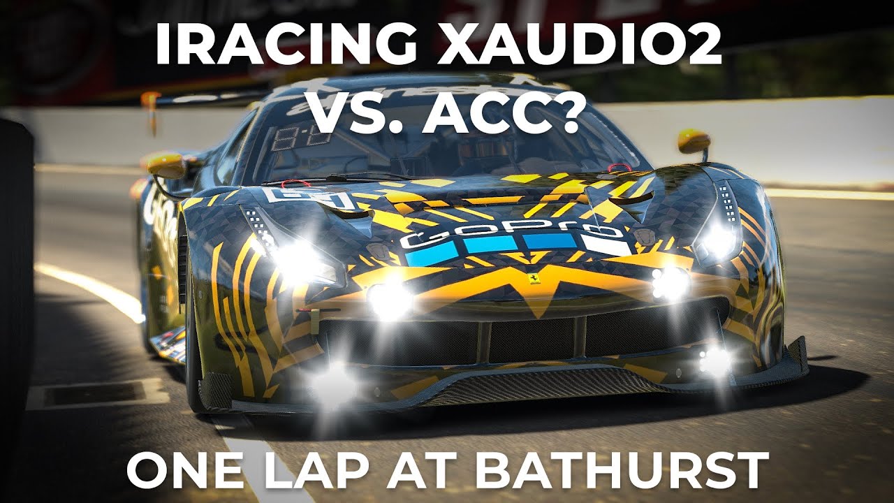 iRacing & ACC | How does XAudio 2 sound compared to ACC? One lap at ...