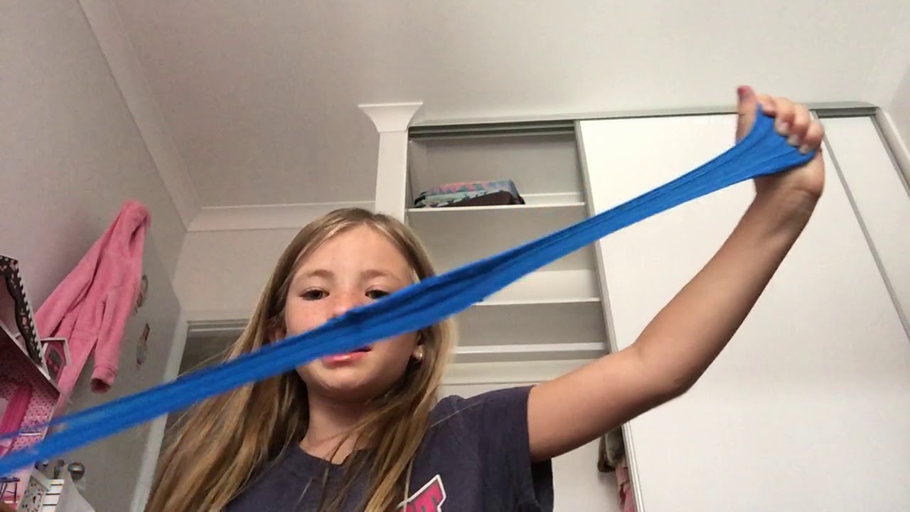 Making myself look really weird with slime - YouTube
