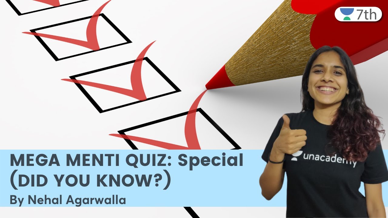 MEGA MENTI QUIZ: Special (DID YOU KNOW?) | Menti Quiz | Nehal Agarwalla ...