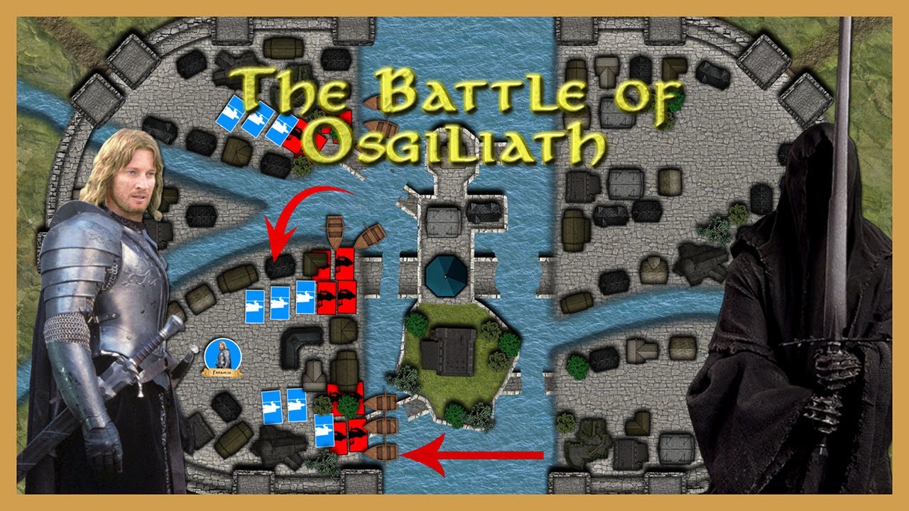The Lord of the Rings: The Return of the King | The Battle of Osgiliath (Animated Documentary ...