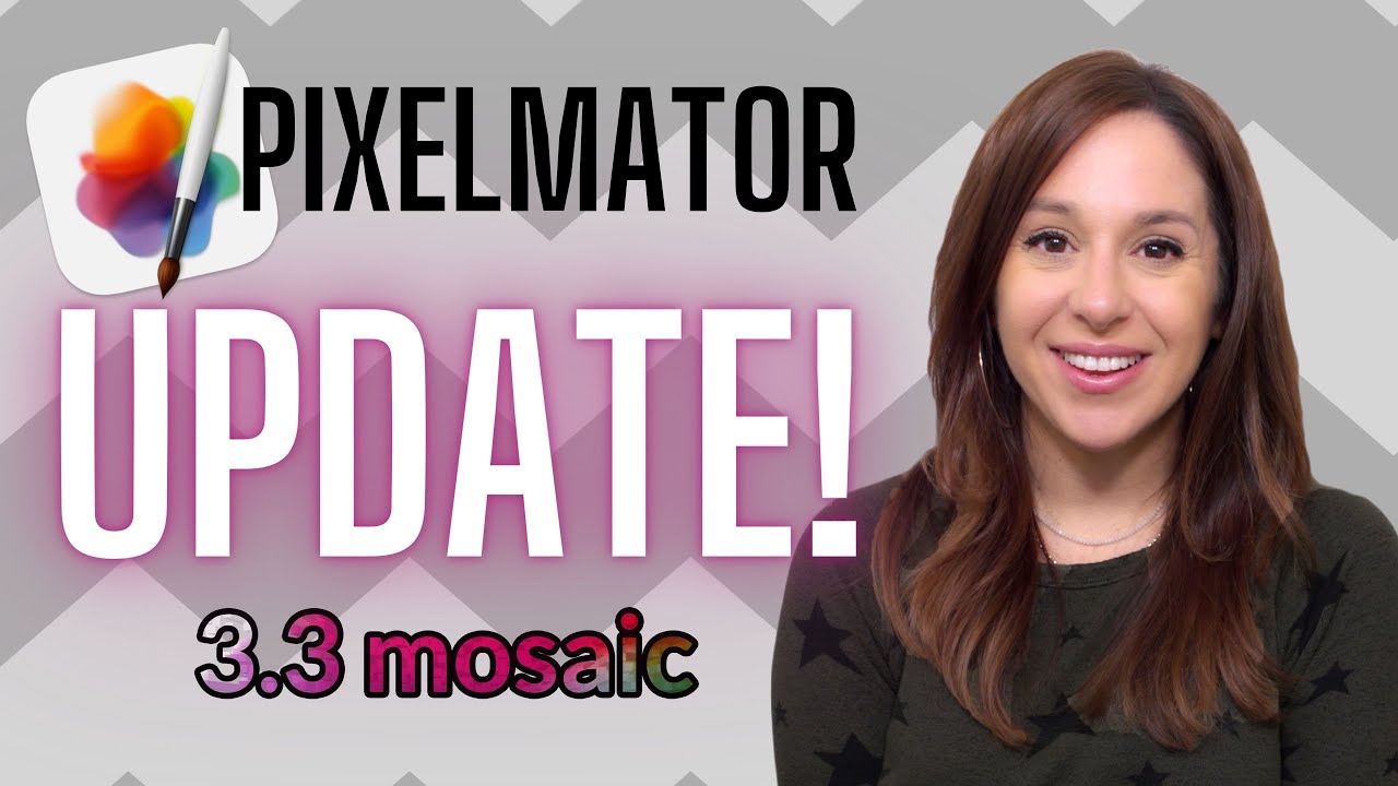 Pixelmator Pro Update! | Introducing 3.3 Mosaic - YouTube