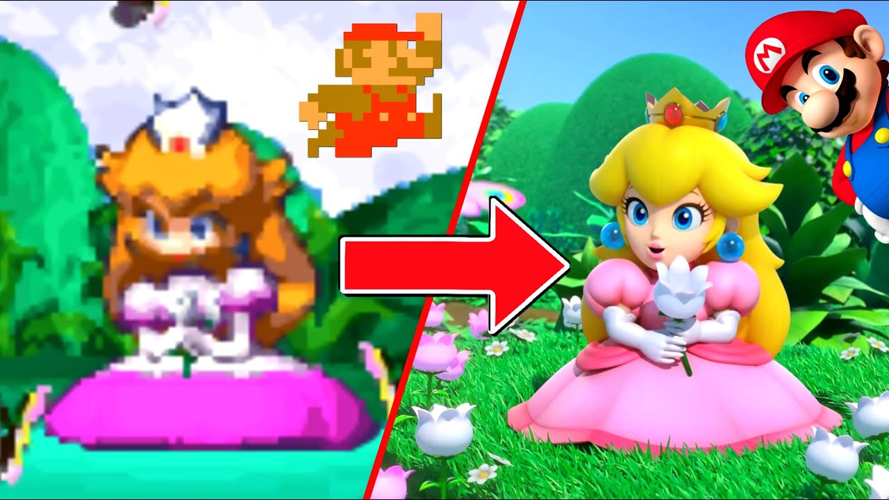 Super Mario RPG: Remake - Cinematic Comparison (1996 VS 2023) - YouTube